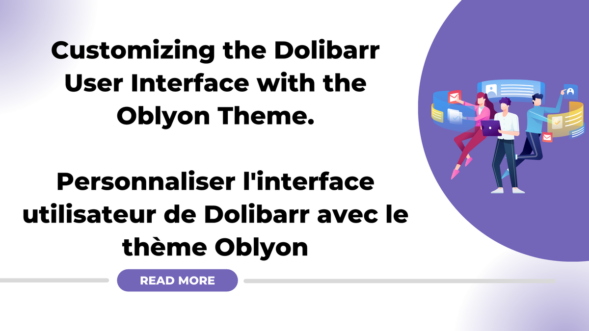 Customizing the Dolibarr User Interface with the Oblyon Theme | Dolibarr MarketPlace
