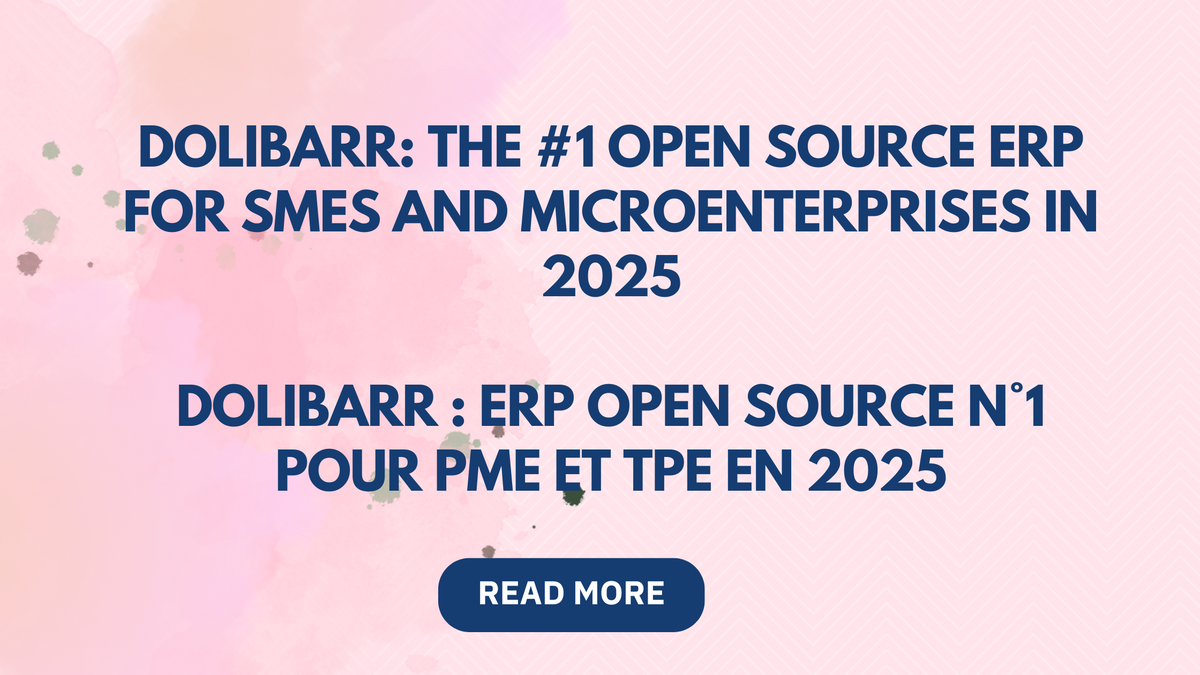 Dolibarr: The #1 Open Source ERP for SMEs and Microenterprises in 2025 | Dolibarr MarketPlace
