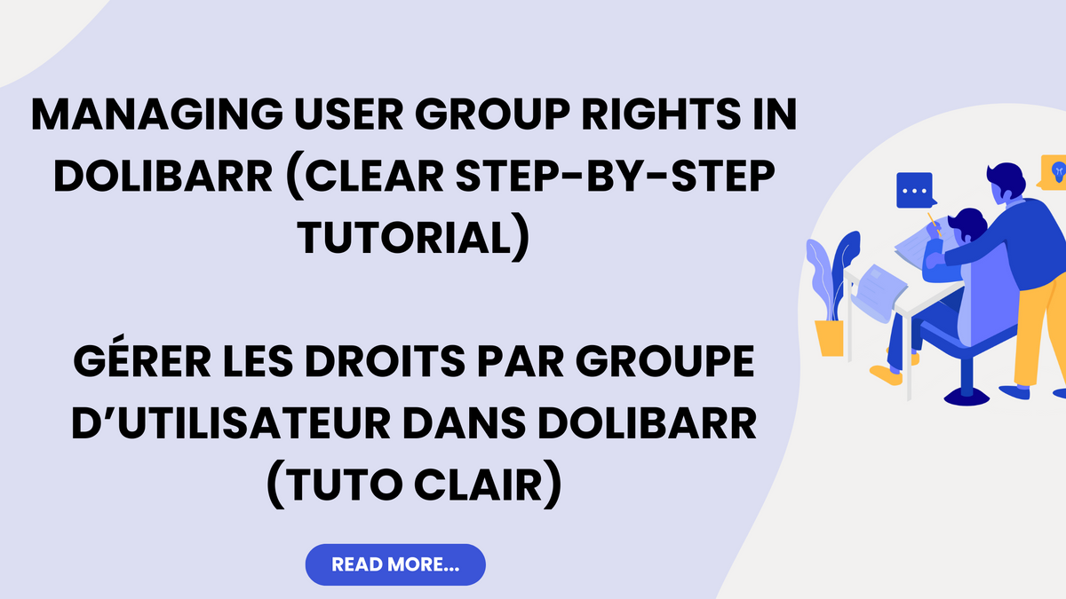 Managing User Group Rights in Dolibarr (Clear Step-by-Step Tutorial) | Dolibarr MarketPlace