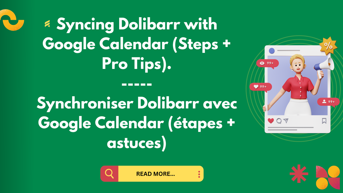 Syncing Dolibarr with Google Calendar (Steps + Pro Tips) | Dolibarr MarketPlace