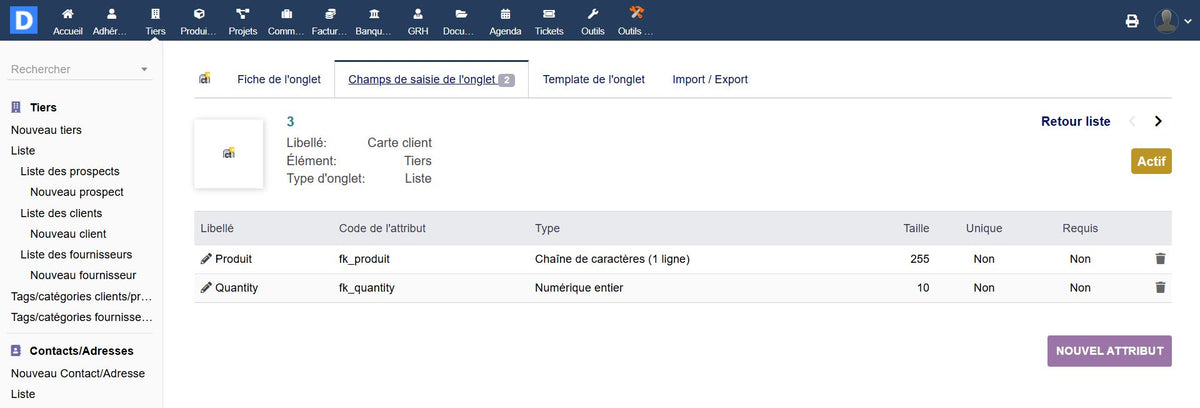 CustomTabs Manager | Dolibarr MarketPlace