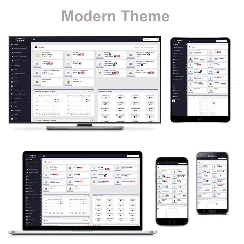 ModernTheme - Dolibarr Theme | Dolibarr MarketPlace