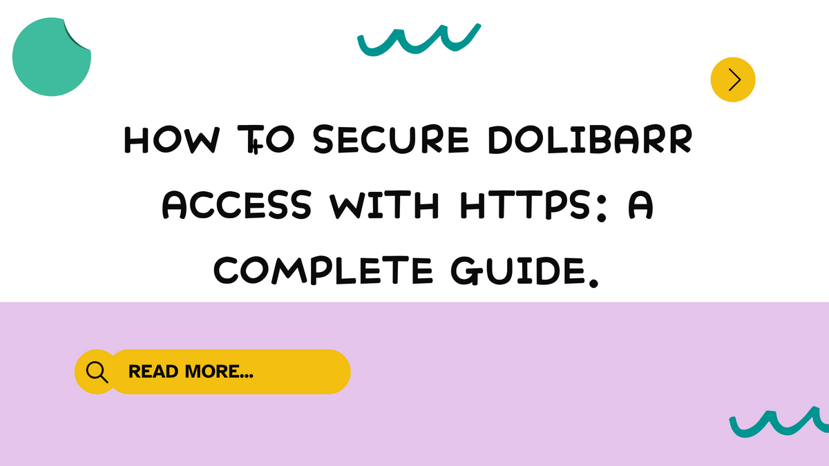 How to Secure Dolibarr Access with HTTPS: A Complete Guide | Dolibarr ...