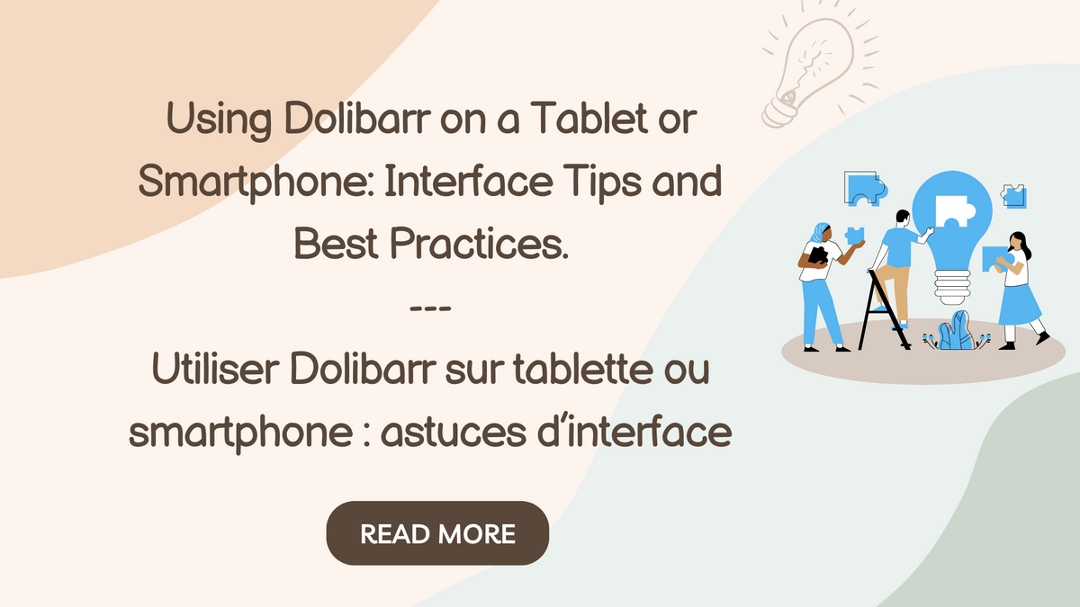 Utiliser Dolibarr sur tablette ou smartphone : conseils et bonnes ...