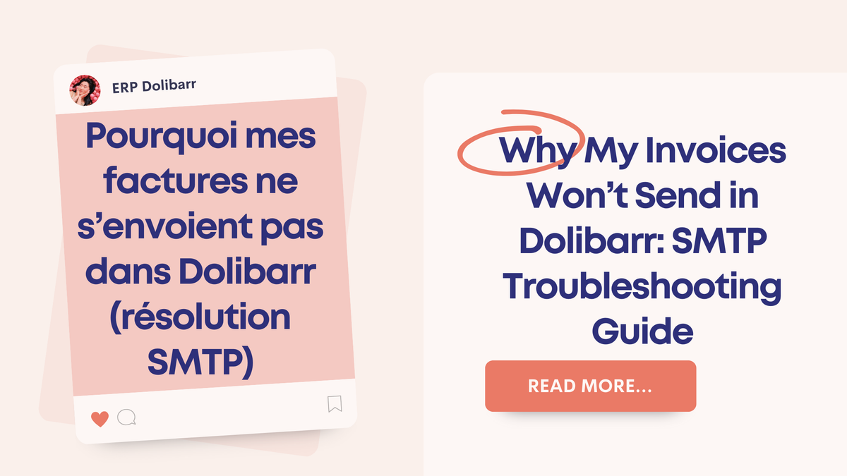 Why My Invoices Won’t Send in Dolibarr: SMTP Troubleshooting Guide ...