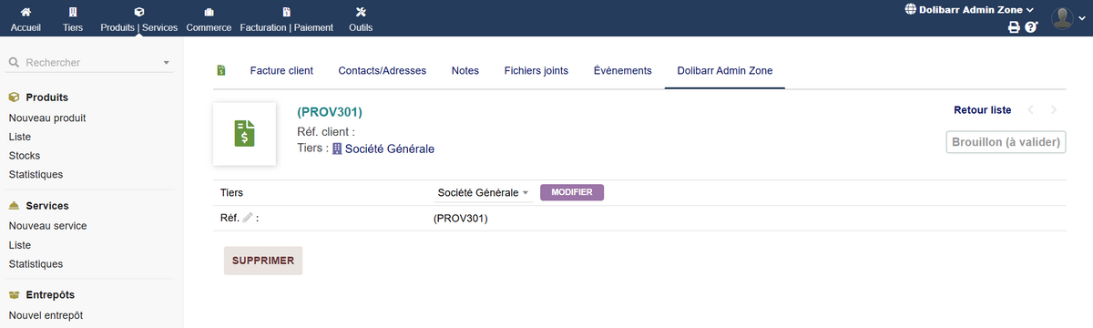 Dolibarr Admin Zone | Dolibarr MarketPlace
