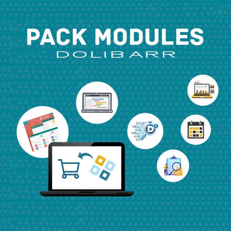 PACK MODULES DOLIBARR - 28 Modules | Dolibarr MarketPlace